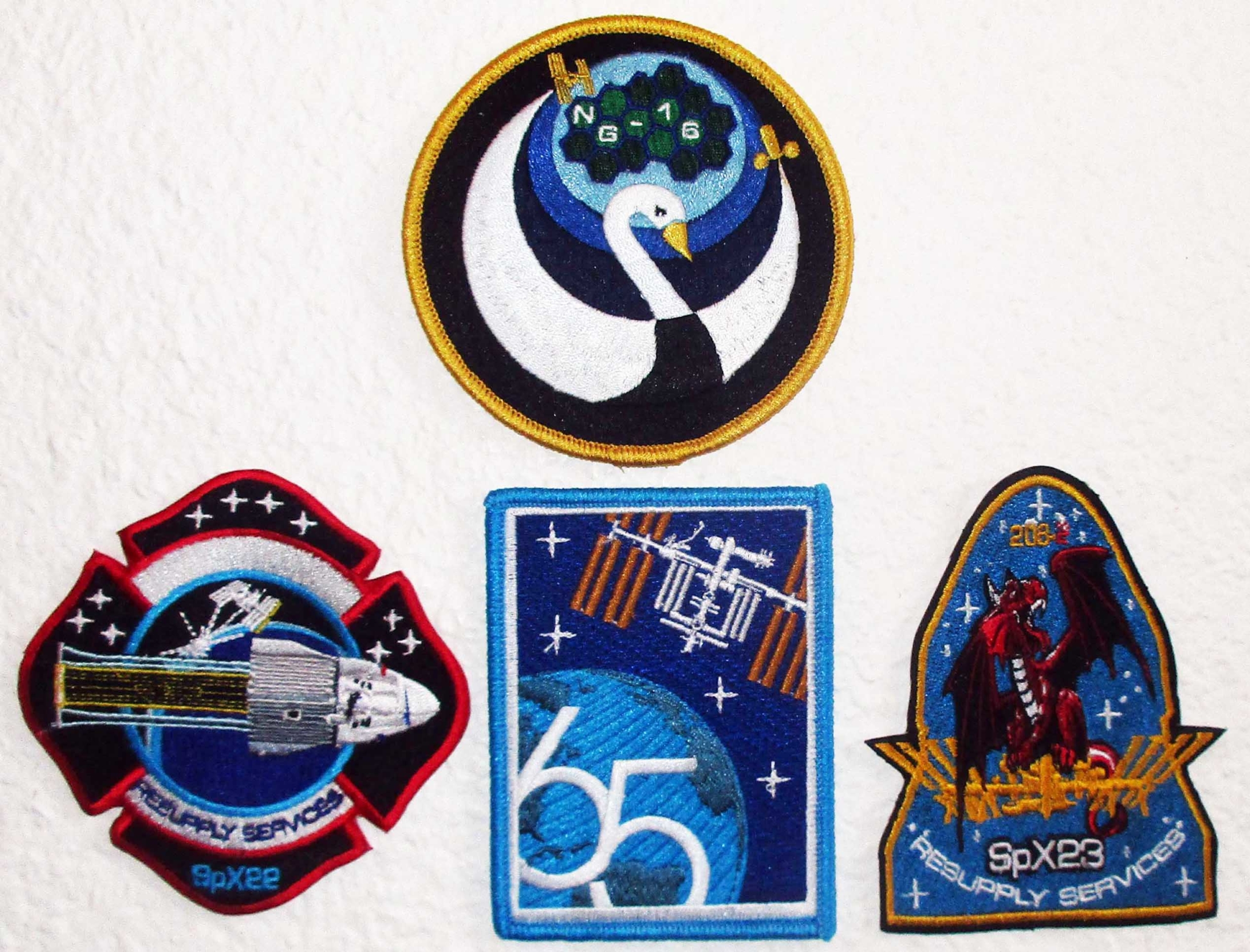 Le patch Cygnus NG-16 – Société astronomique de France